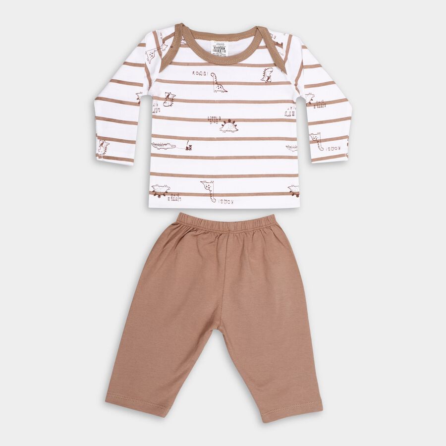 Yellow Hippo Infant Boy's Cotton Baba Suit | Vishal Mega Mart India