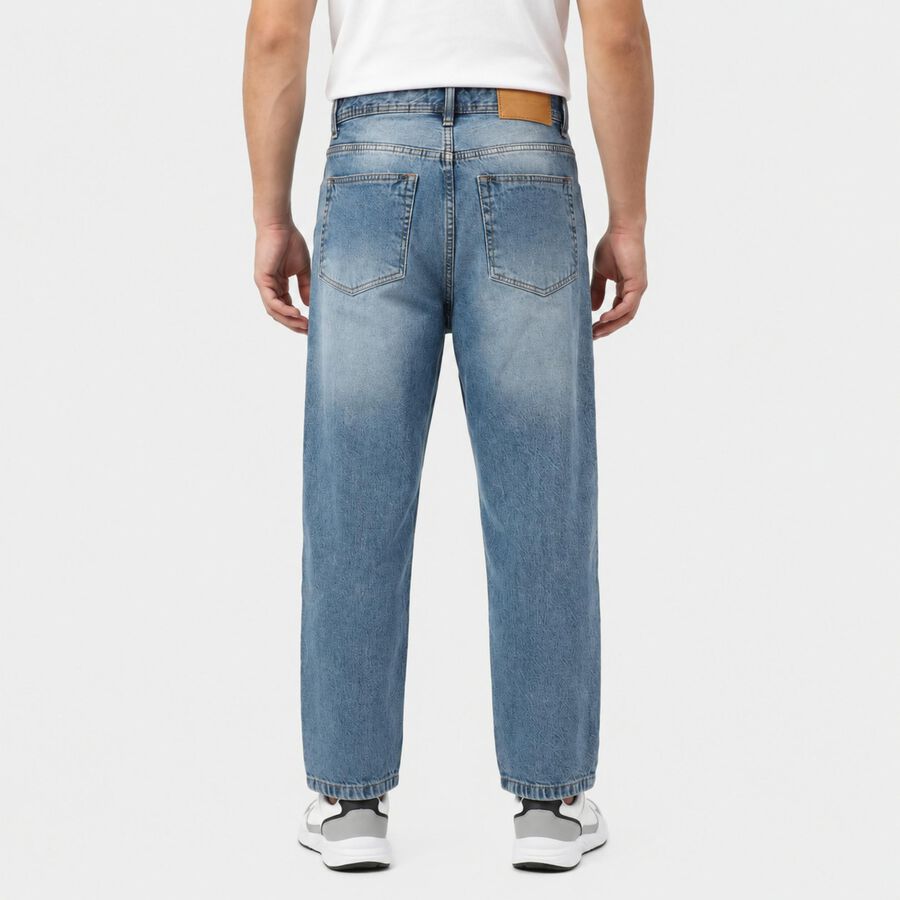 Wavelength Men's Blue Straight Fit Classic Jeans | Vishal Mega Mart India
