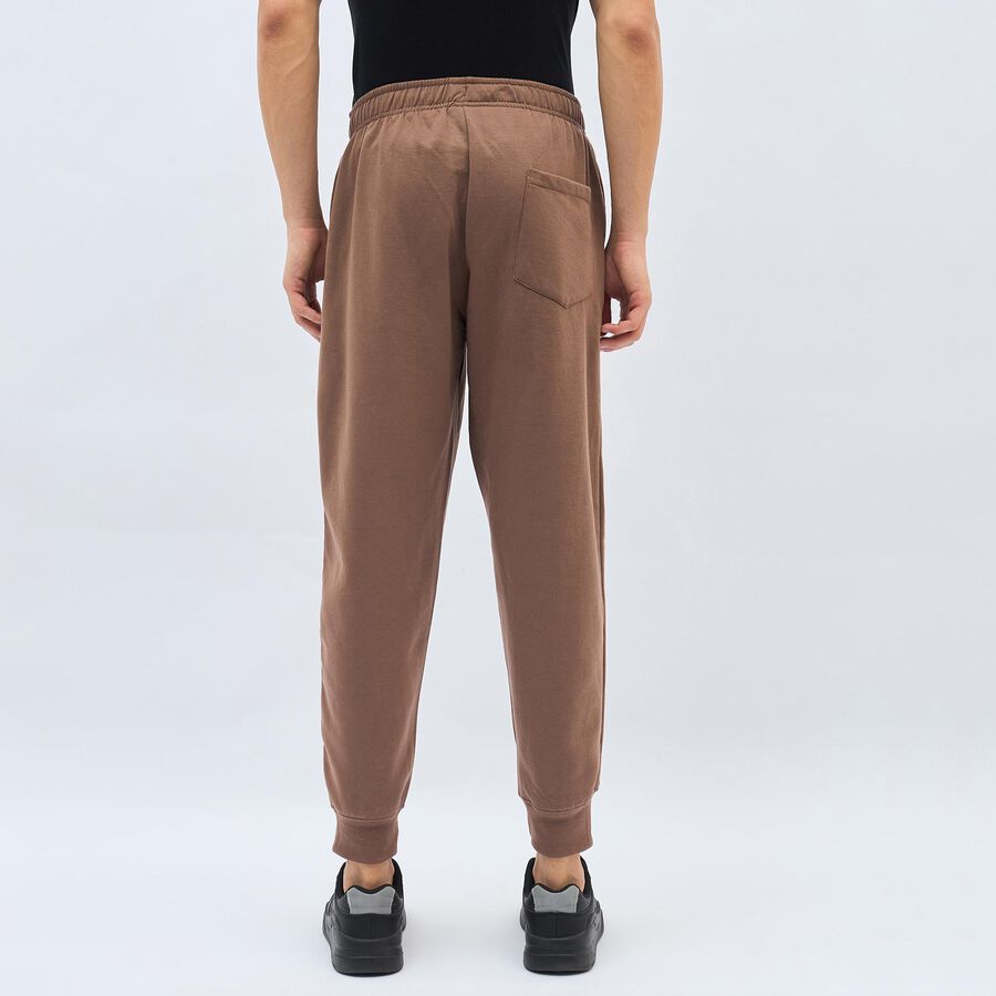 Brink Men's Muted Brown Relaxed Fit Logo Printed Pyjama | Vishal Mega ...