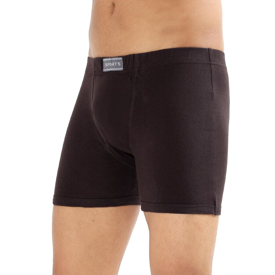 Brink Men's Deep Charcoal Black Regular Fit Sports Trunks | Vishal Mega ...