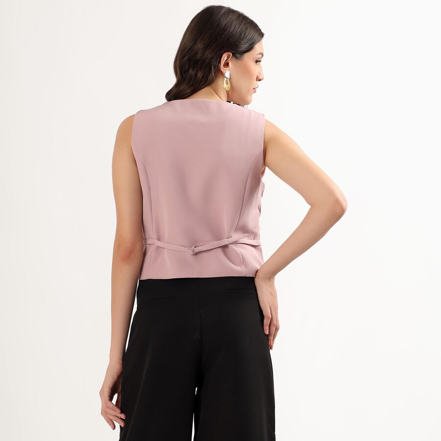 Lucky Charm Women's Muted Dusty Pink V-Neck Classic Top | Vishal Mega ...