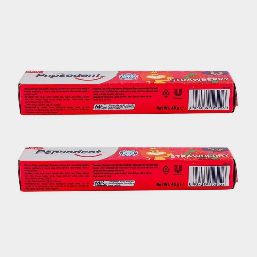 Pepsodent Kids Toothpaste, Strawberry Flavour | Vishal Mega Mart India