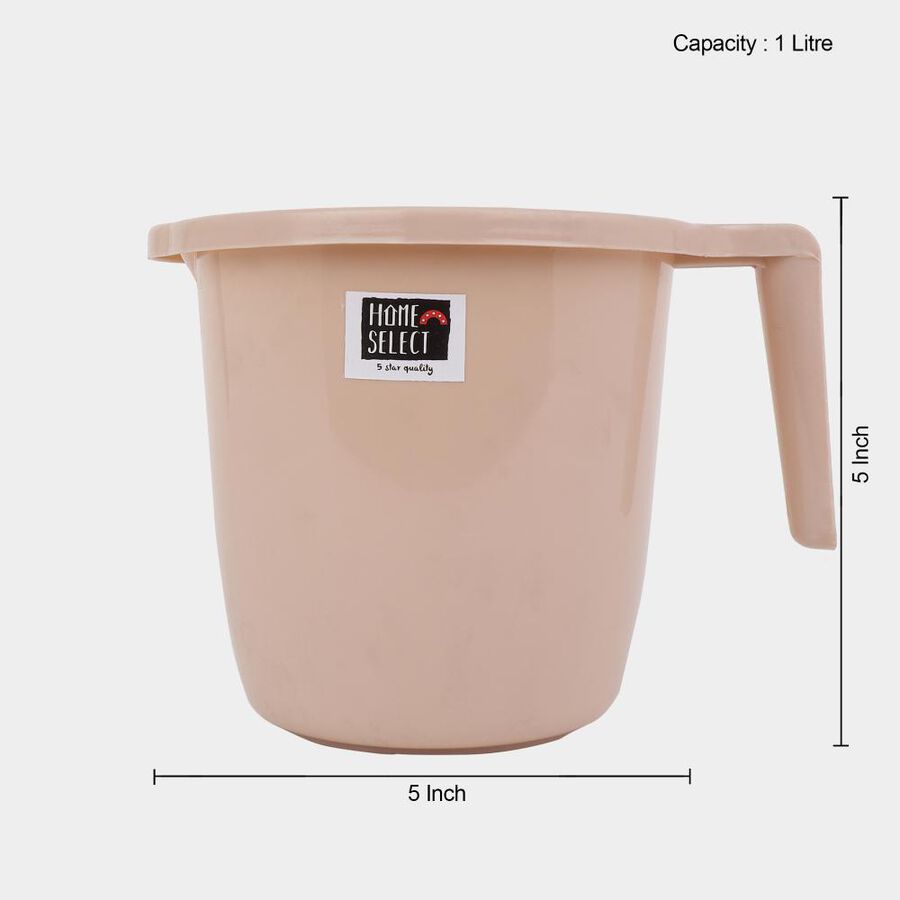 Home Select 1 L Plastic Bath Mug | Vishal Mega Mart India