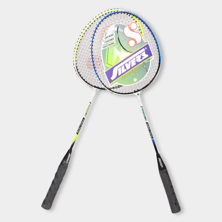 Kid's Black Metal Badminton Racket