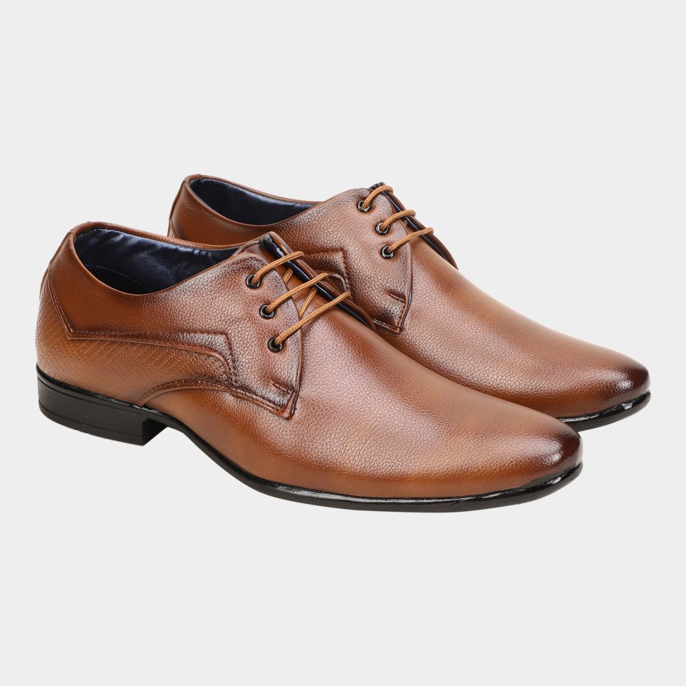 Black Tie Men Formal Shoes | Vishal Mega Mart India