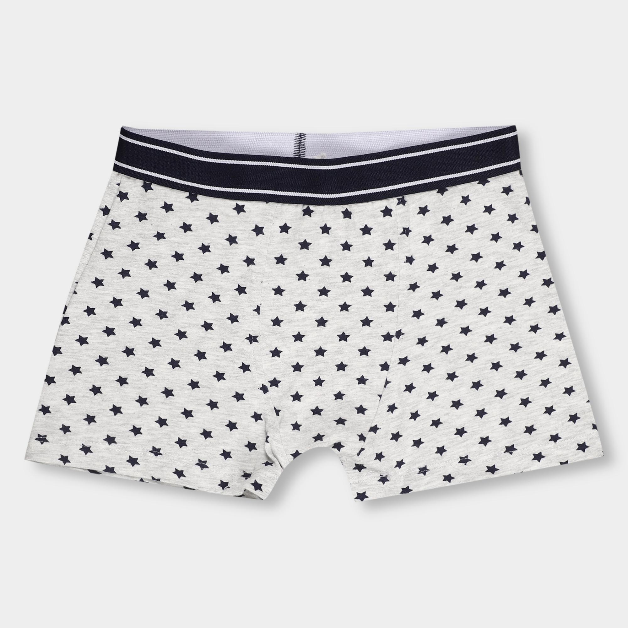 Slant Boys' Soft White Regular Fit Star Print Briefs | Vishal Mega Mart ...