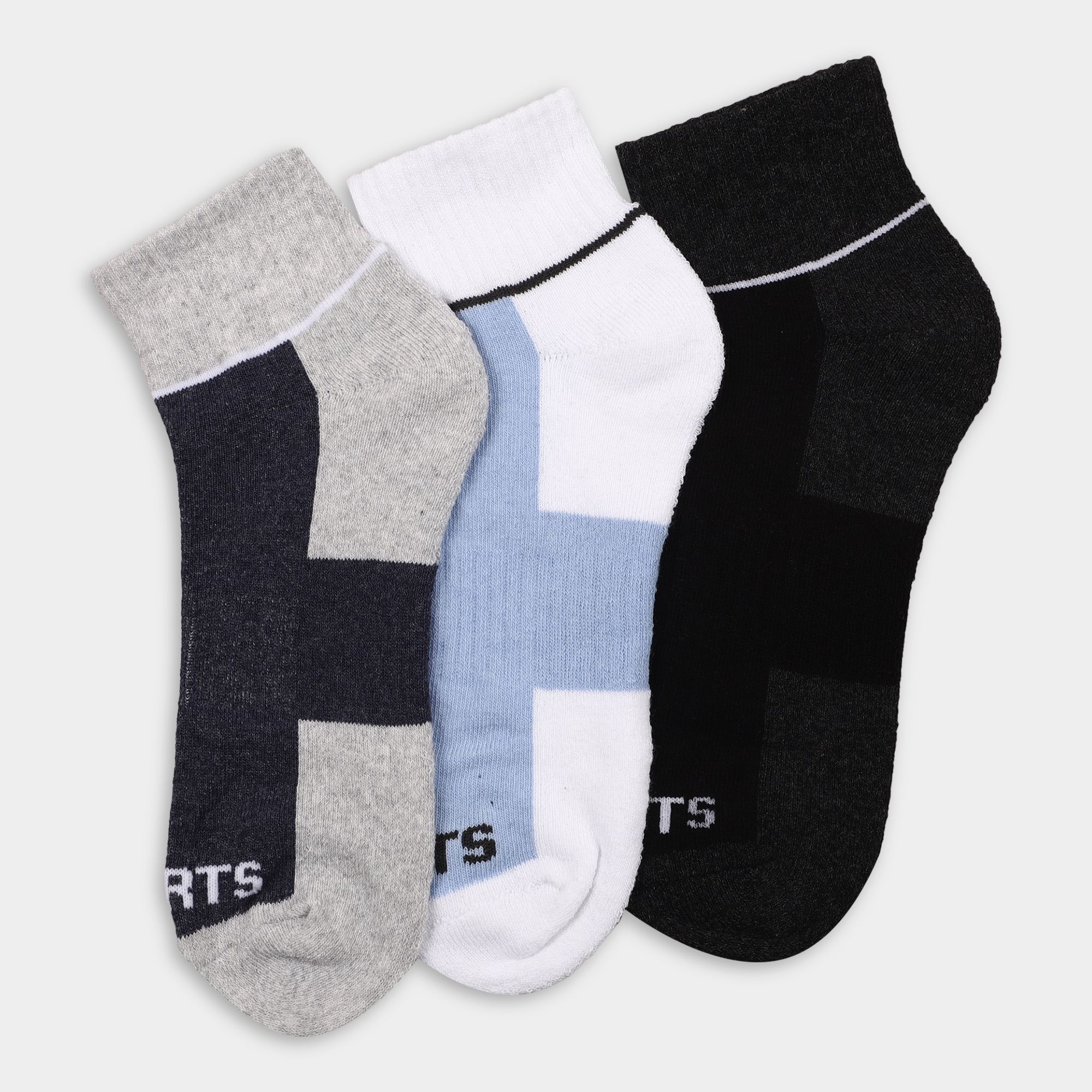 Brink Men's Socks (Pack of 3) | Vishal Mega Mart India