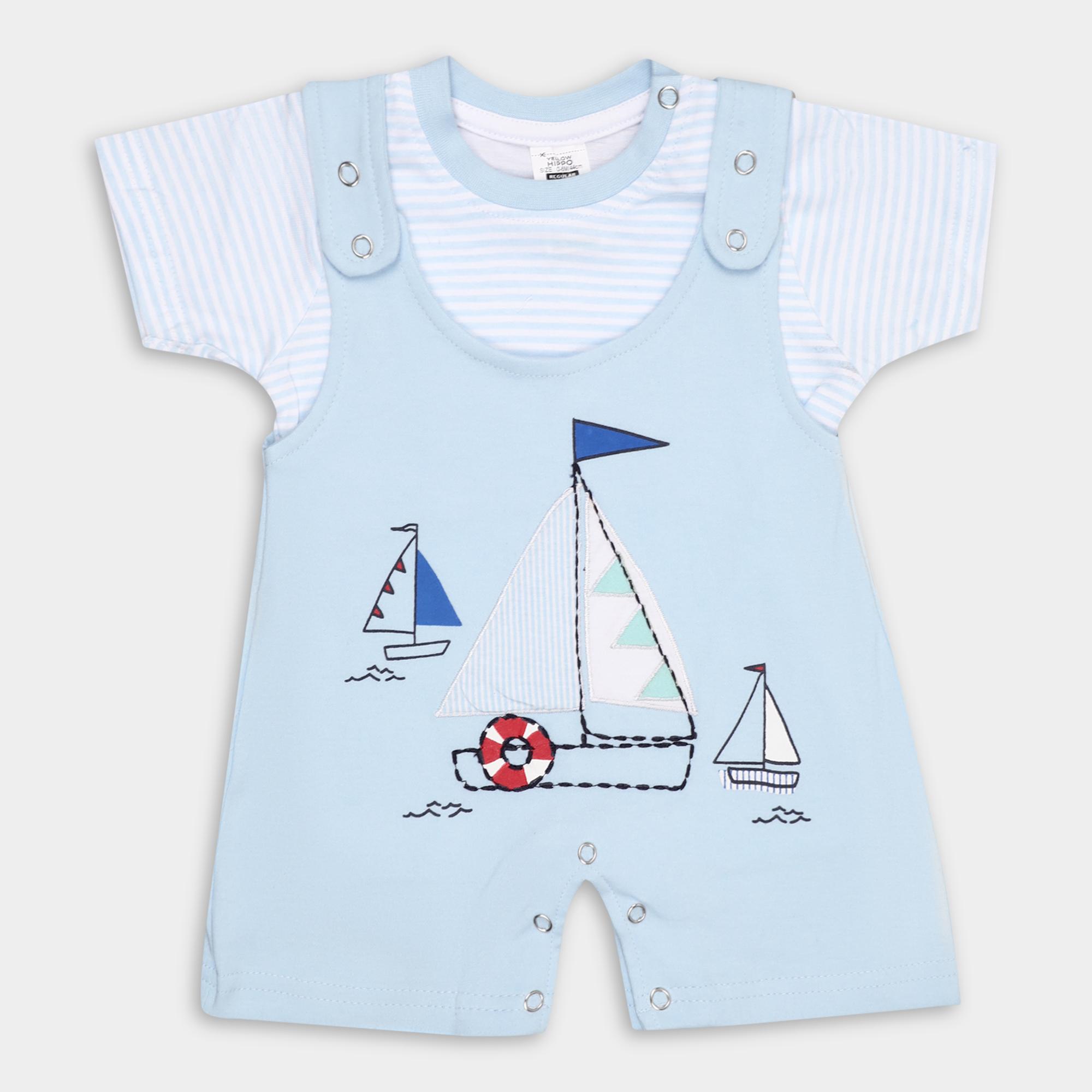Infant Boy's Cotton Baba Suit