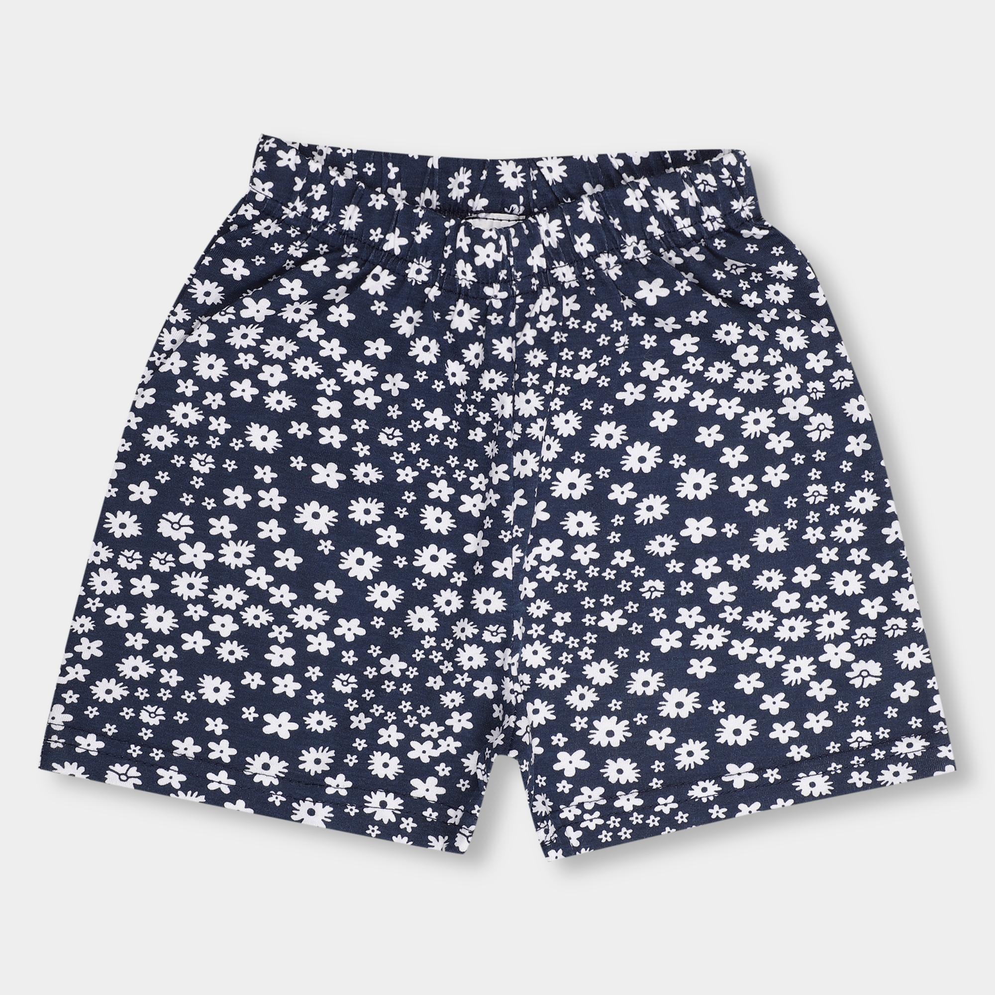 Hand Print Girls' Shorts | Vishal Mega Mart India