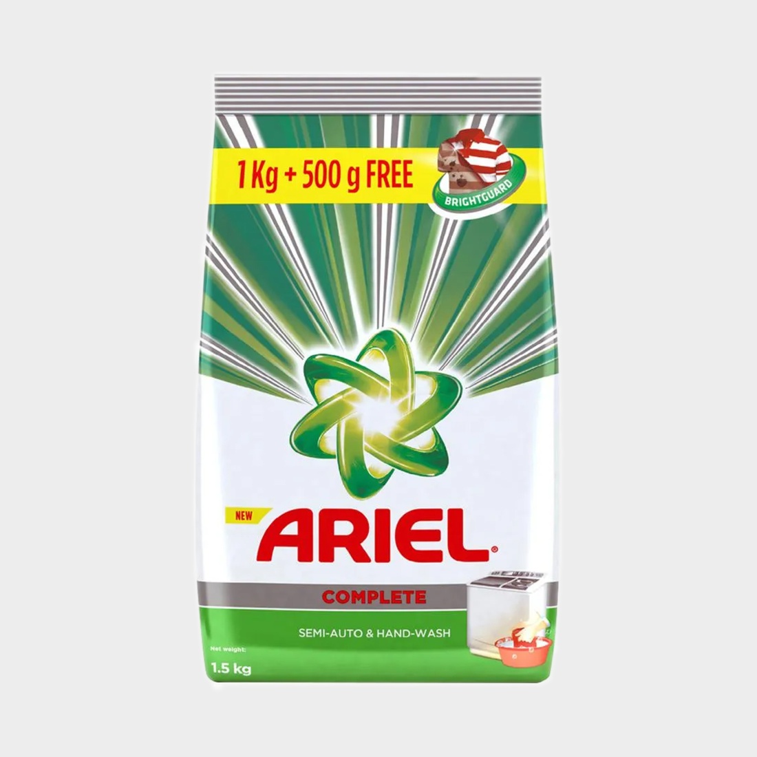 Ariel Complete Semi-auto & Hand-wash Detergent Powder | Vishal Mega ...