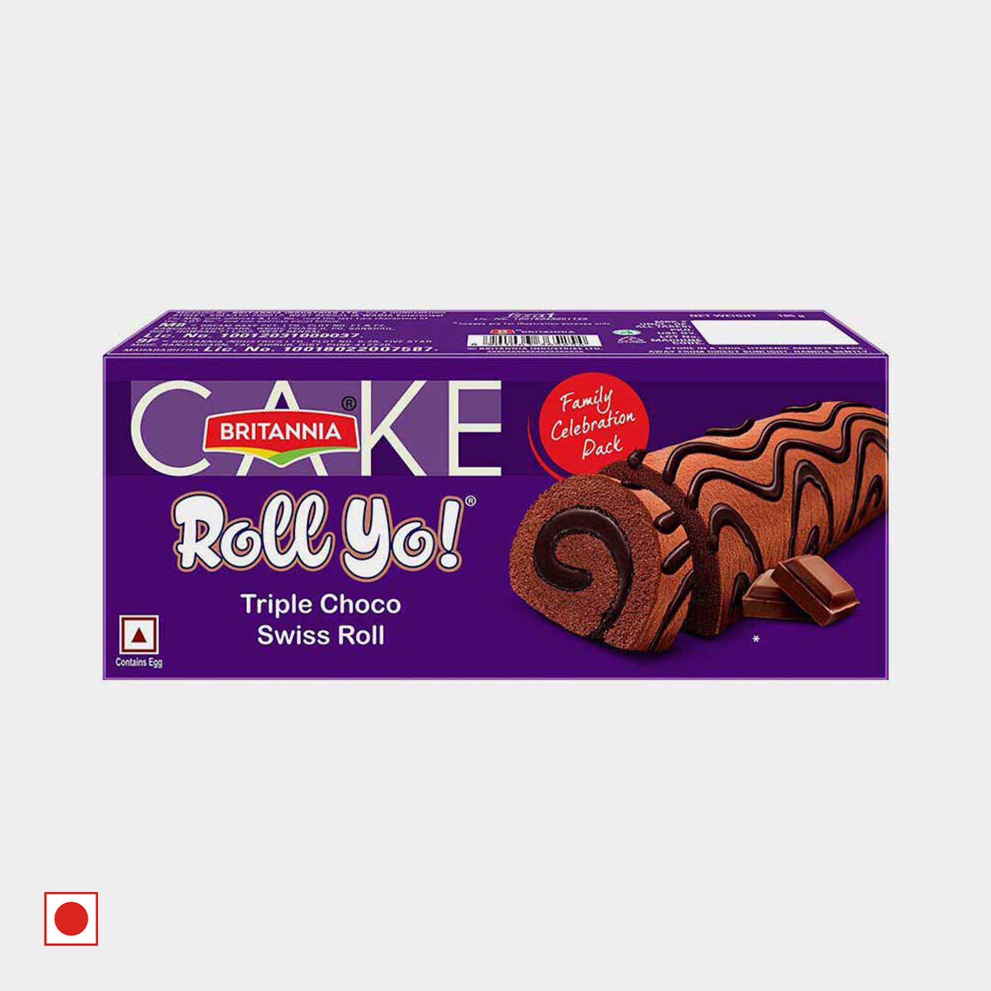Britannia Triple Choco Swiss Roll | Vishal Mega Mart India