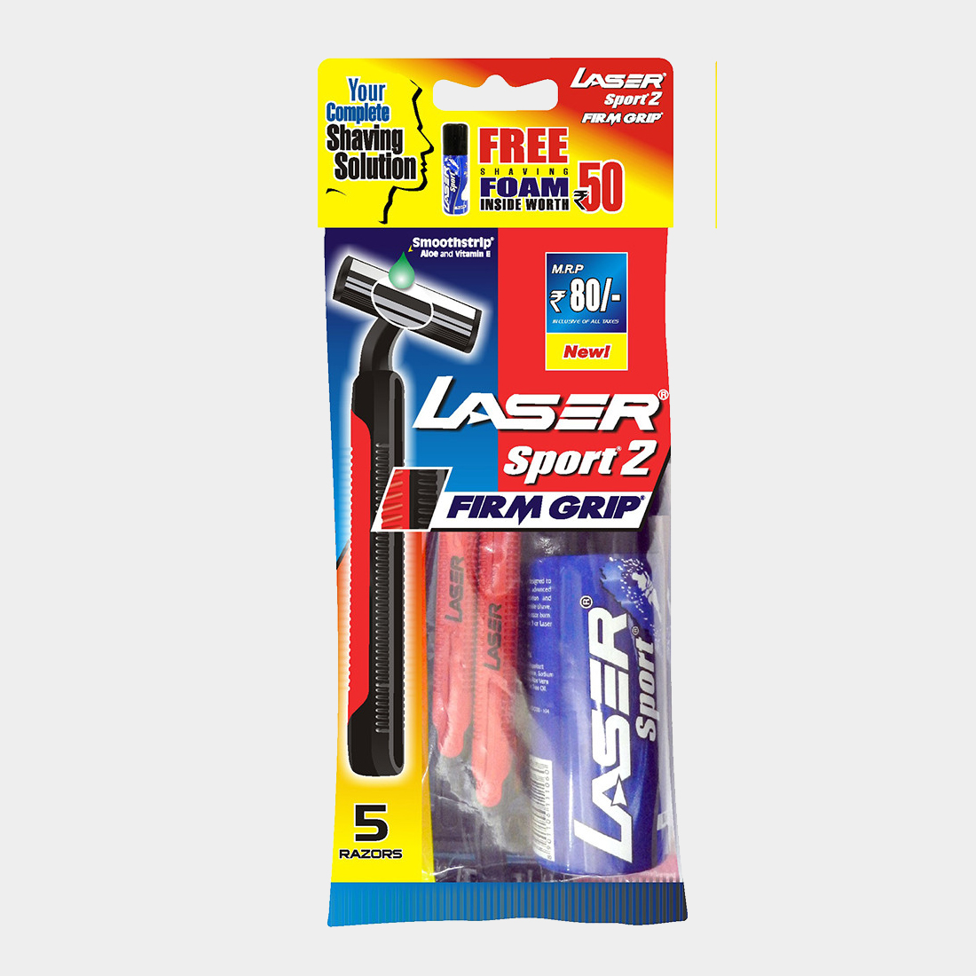 Laser Firm Grip Shaving Razor | Vishal Mega Mart India