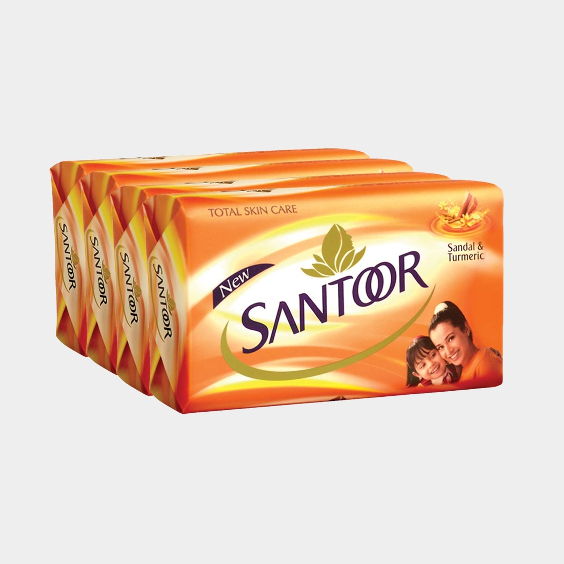 Santoor Orange Soap Body Soap | Vishal Mega Mart India