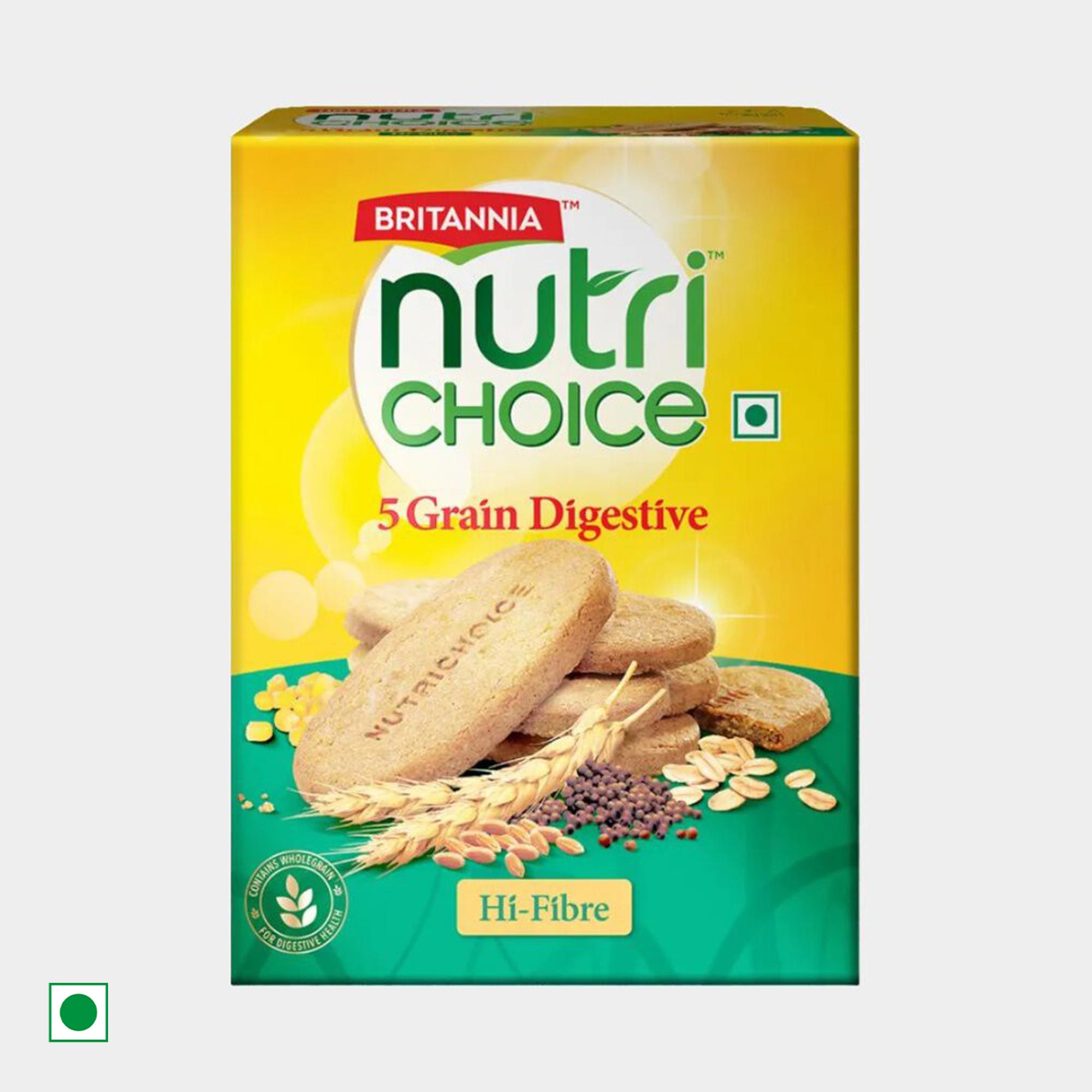 Britannia Nutrichoice 5 Grain Biscuits | Vishal Mega Mart India