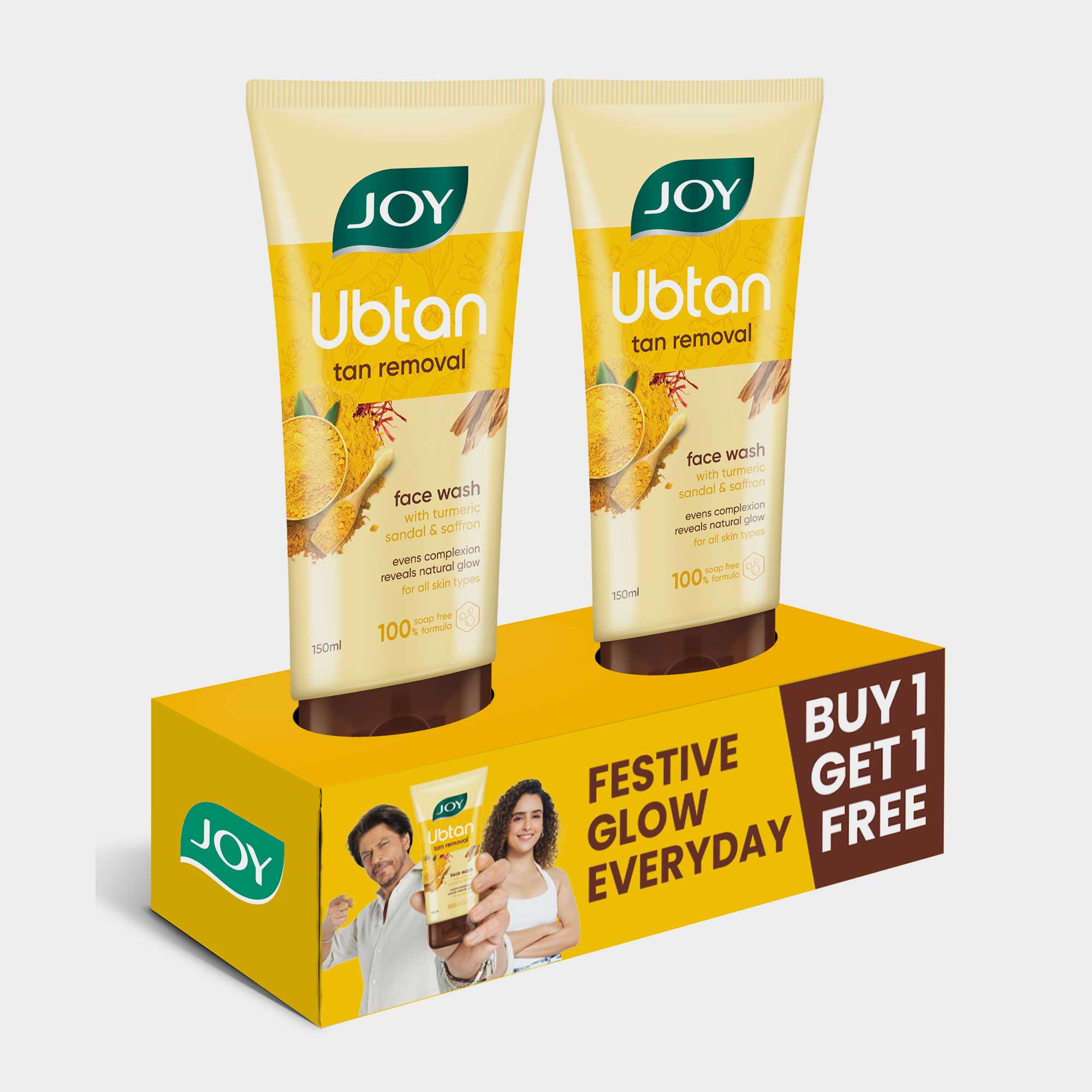 Joy Ubtan Tan Removal Face Wash | Vishal Mega Mart India