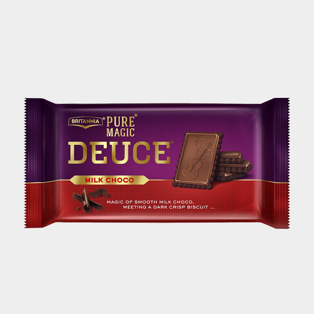 Britannia Pure Magic Deuce Milk Choco Biscuits | Vishal Mega Mart India