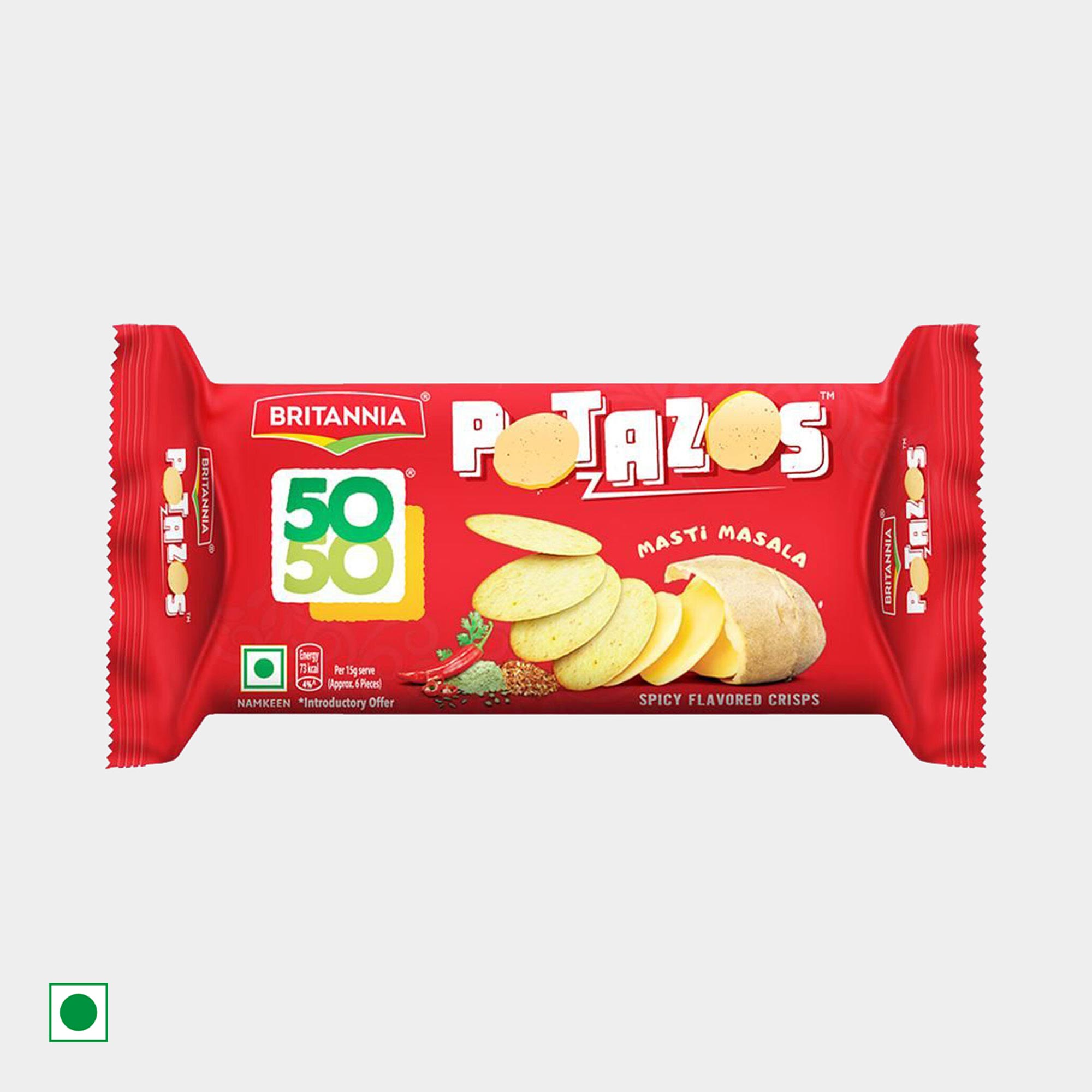 Britannia 50 50 Potato Biscuit | Vishal Mega Mart India