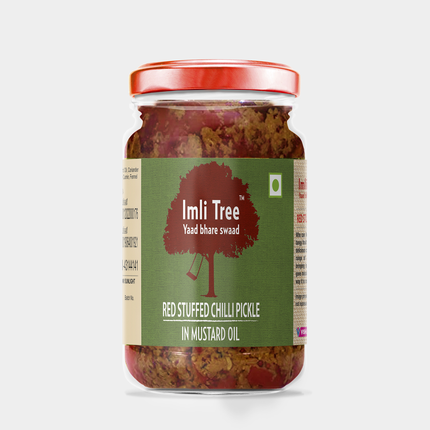 Imli Tree Red Chilli Pickle Mustard Oil | Vishal Mega Mart India