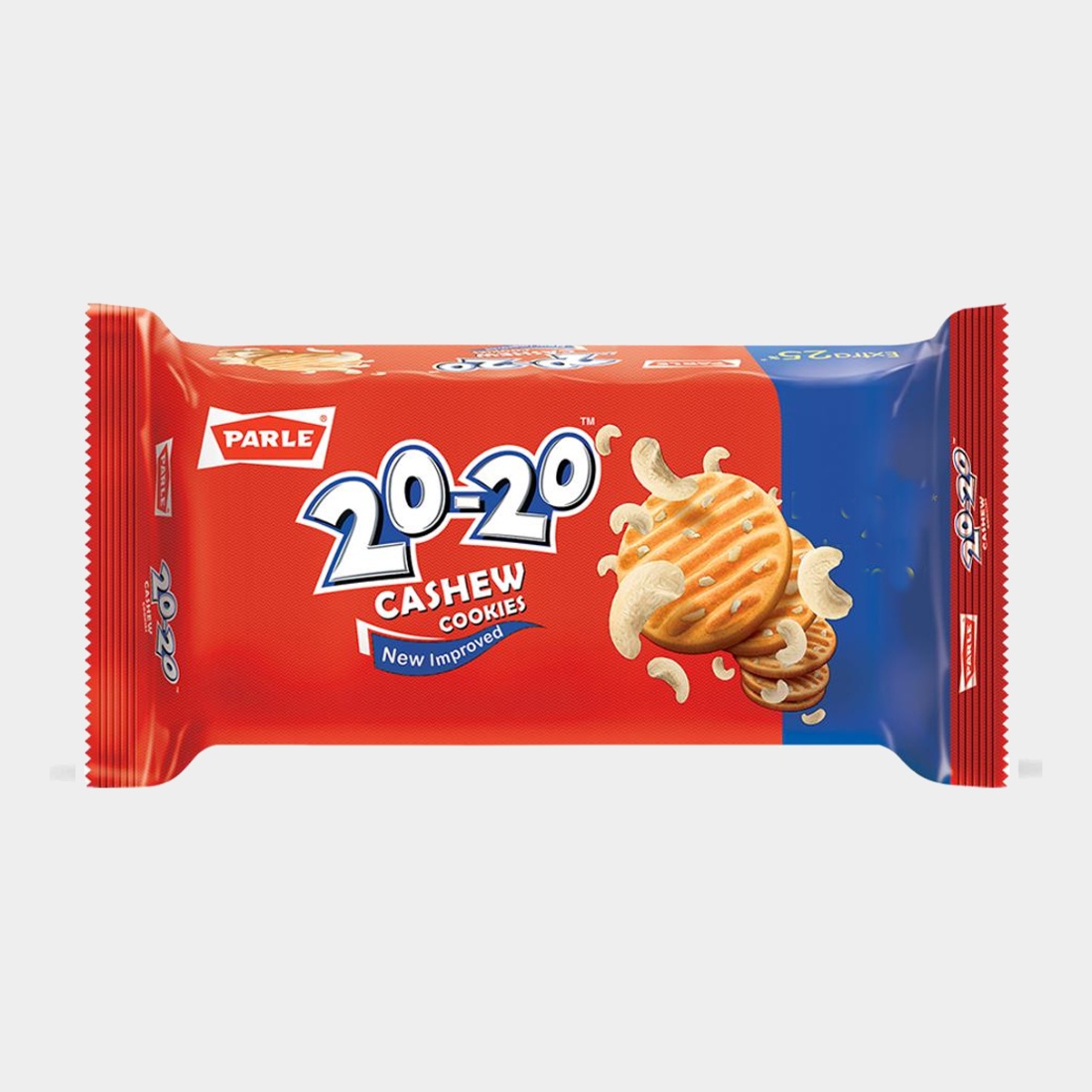 Parle's 20 20 Cashew Biscuits | Vishal Mega Mart India