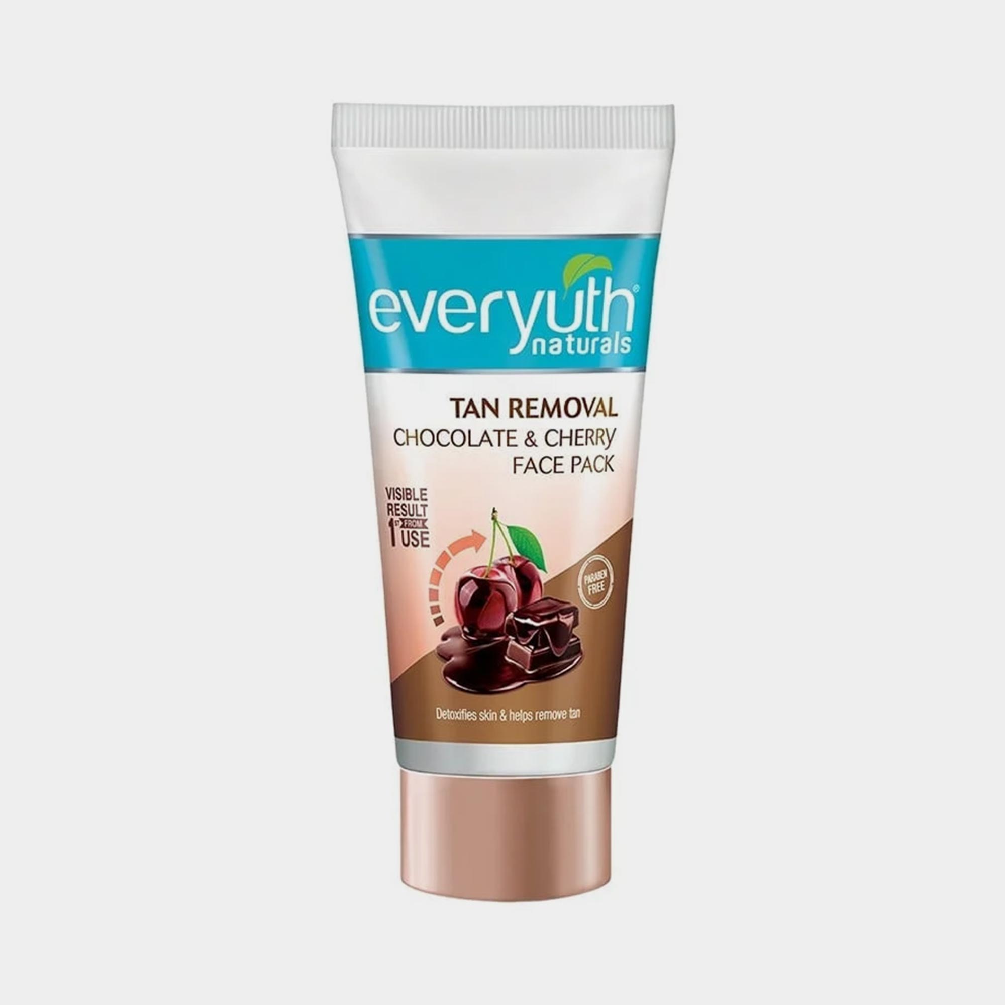 Everyuth Tan Removal choco Cherry Face Pack (50g) | Vishal Mega Mart India
