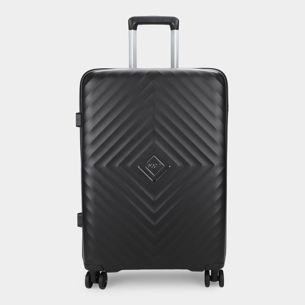 Vip 8 Wheels Black Polypropylene Trolley | Vishal Mega Mart India