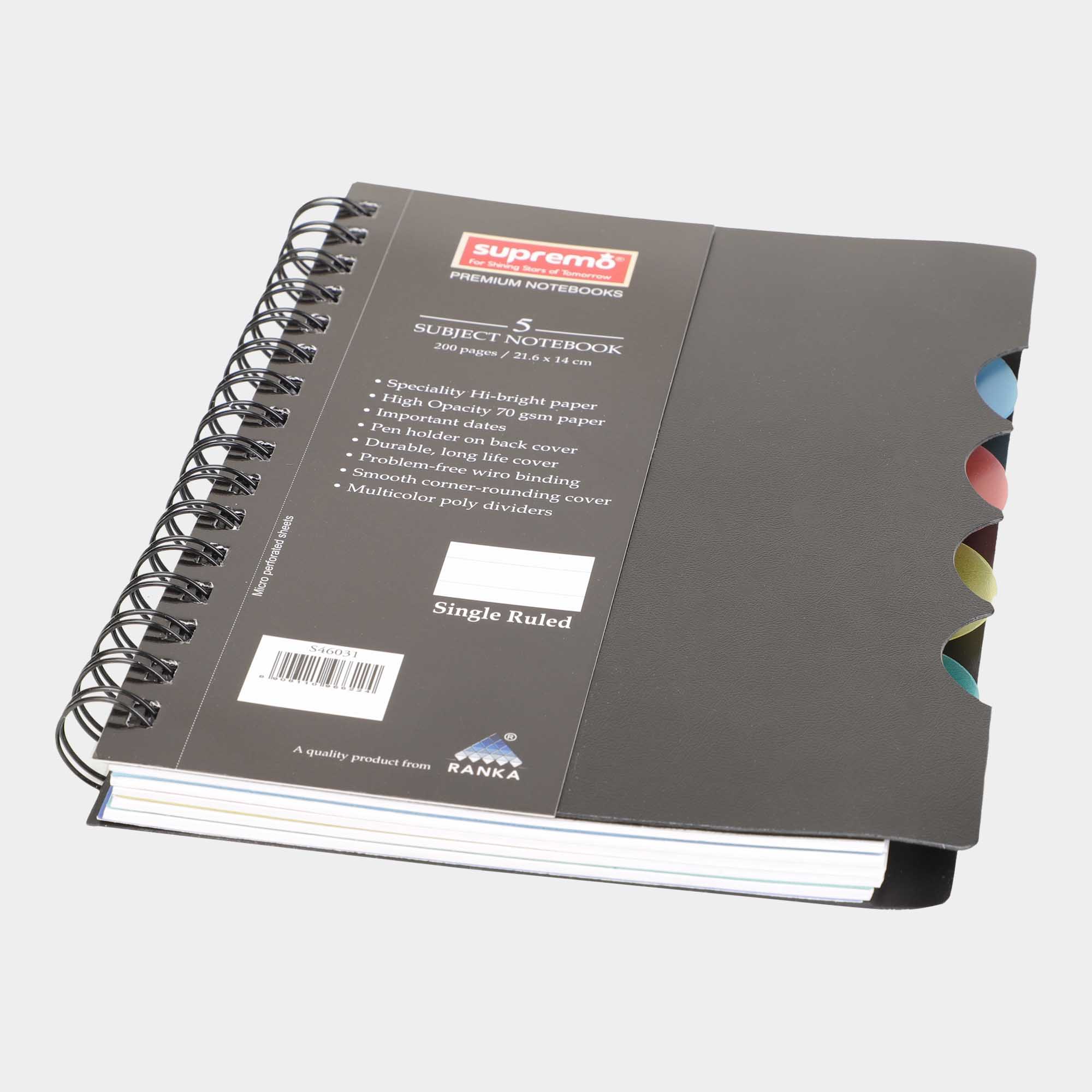 Note Diary, 15 X 21 cm, 3+ Years - Colour/Design May Vary