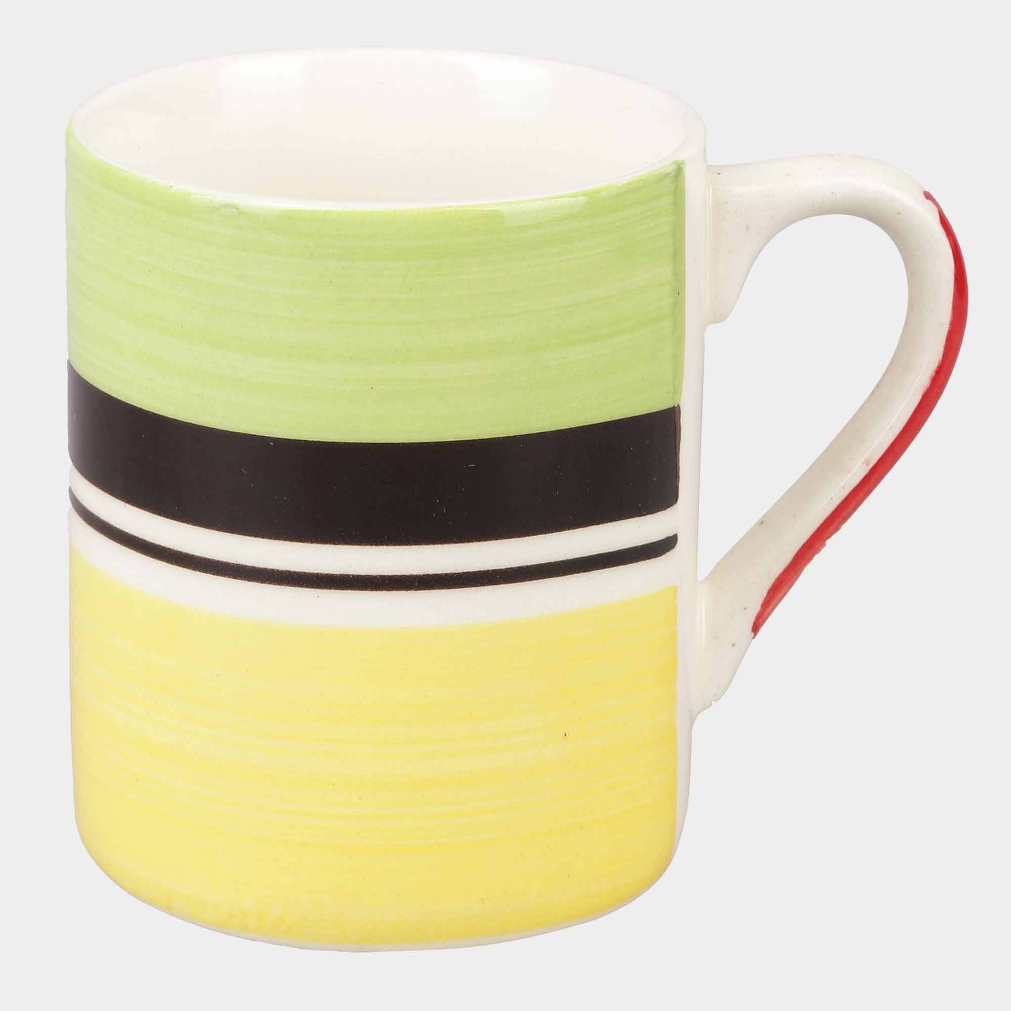 Home Finery 300 ml Stoneware Mini Mug, Hand Painted Color | Vishal Mega ...