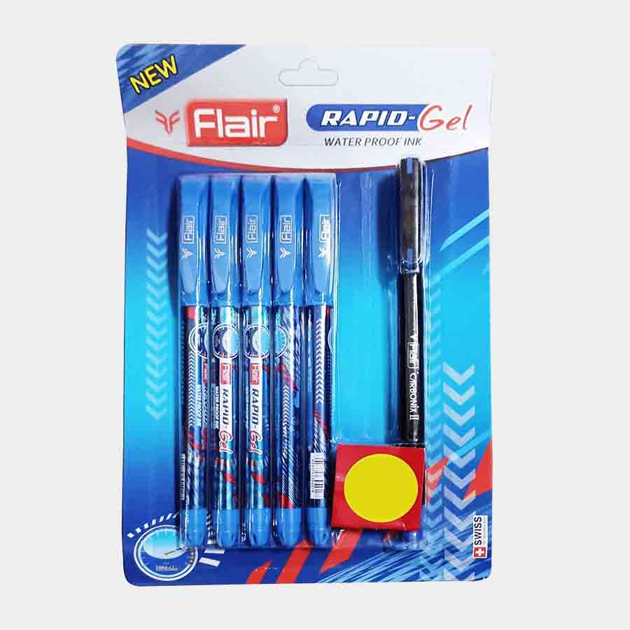 Flair Blue Gel Pen | Vishal Mega Mart India