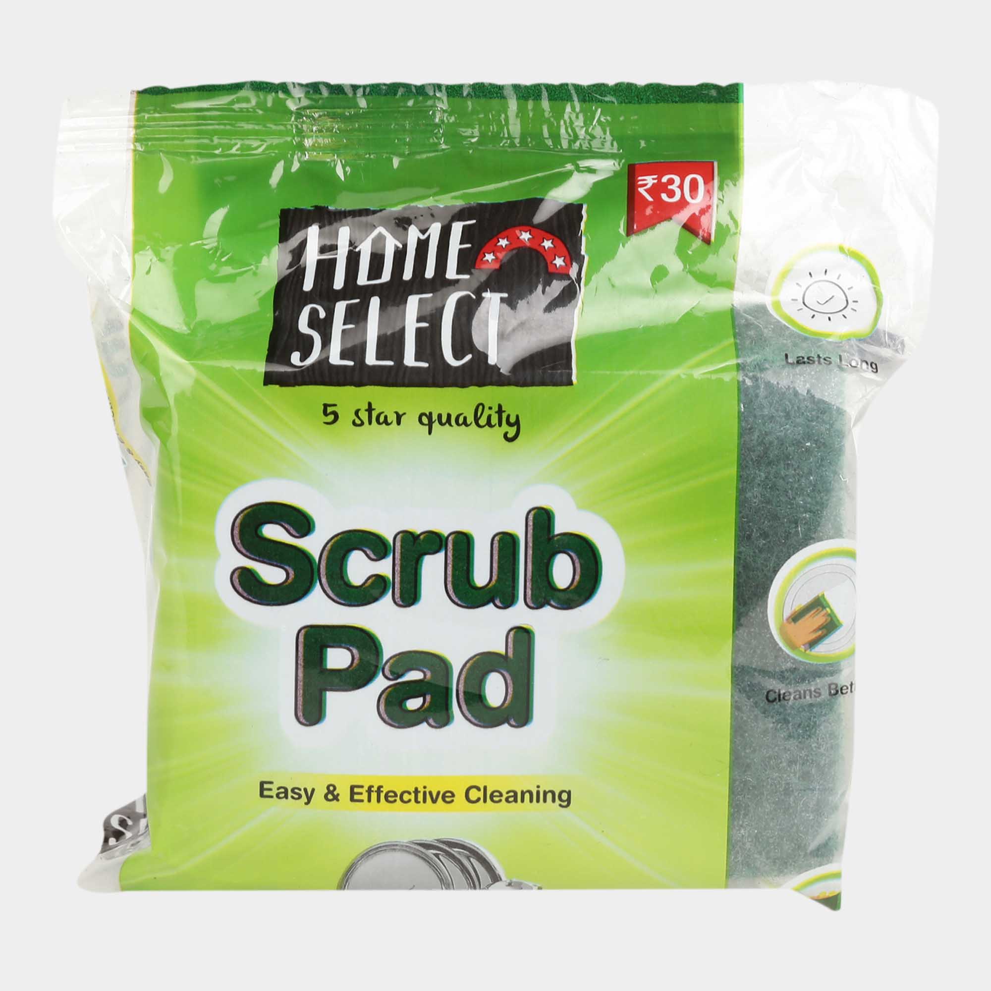 Home Select Nylon and Polyester Utensil Scrub Set of 5 | Vishal Mega ...