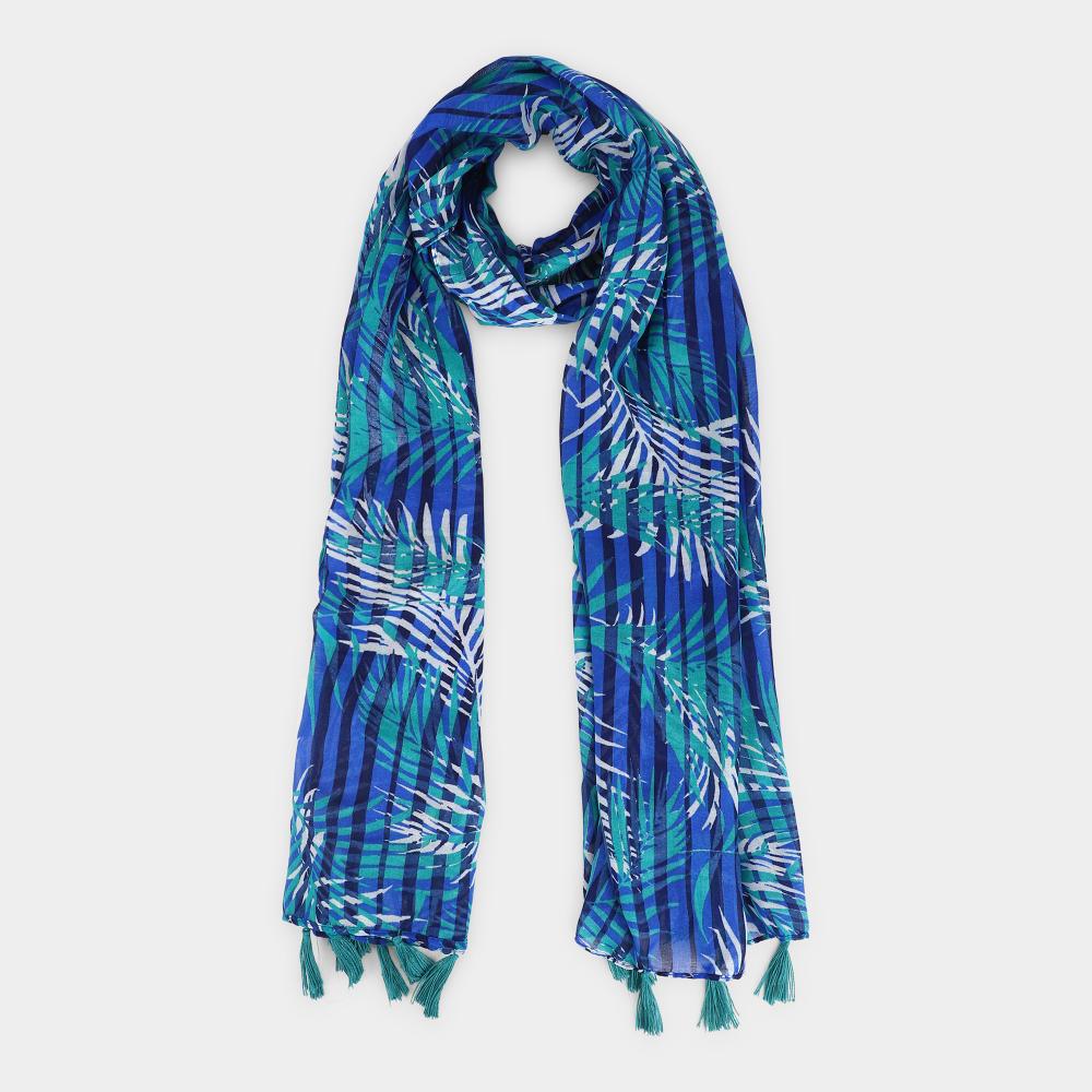 Brink Women's Dark Green Fabric Scarf | Vishal Mega Mart India