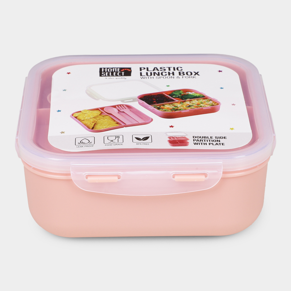 Home Select 1200ml Plastic Lunch Box | Vishal Mega Mart India