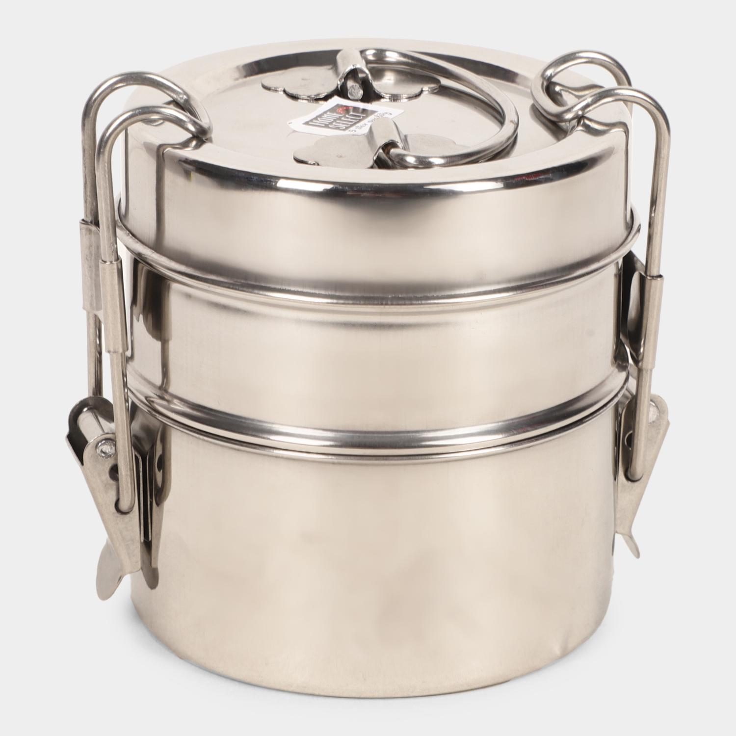 Home Select Stainless Steel Lunch Box | Vishal Mega Mart India