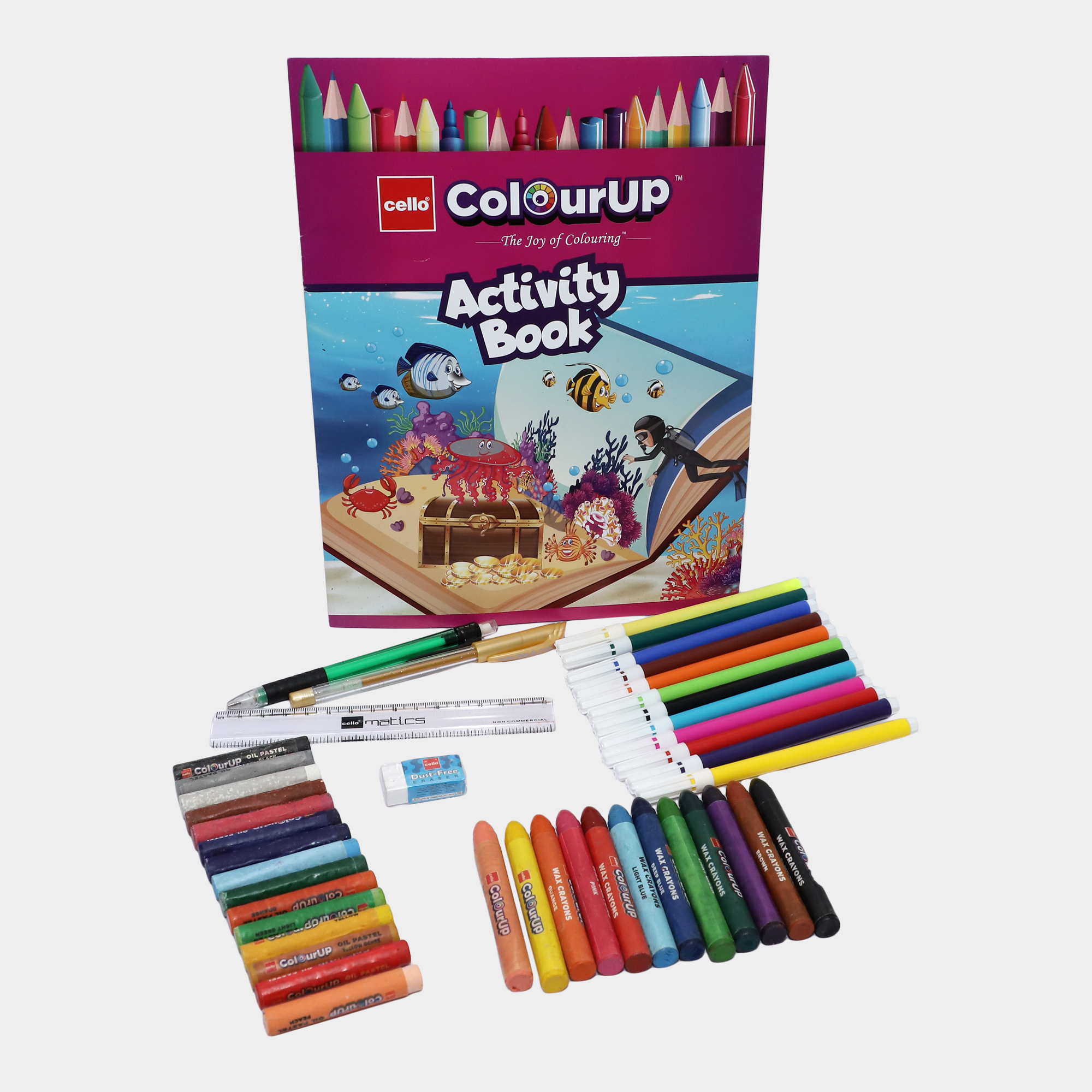 Cello Stationery Kit-8 Pcs | Vishal Mega Mart India