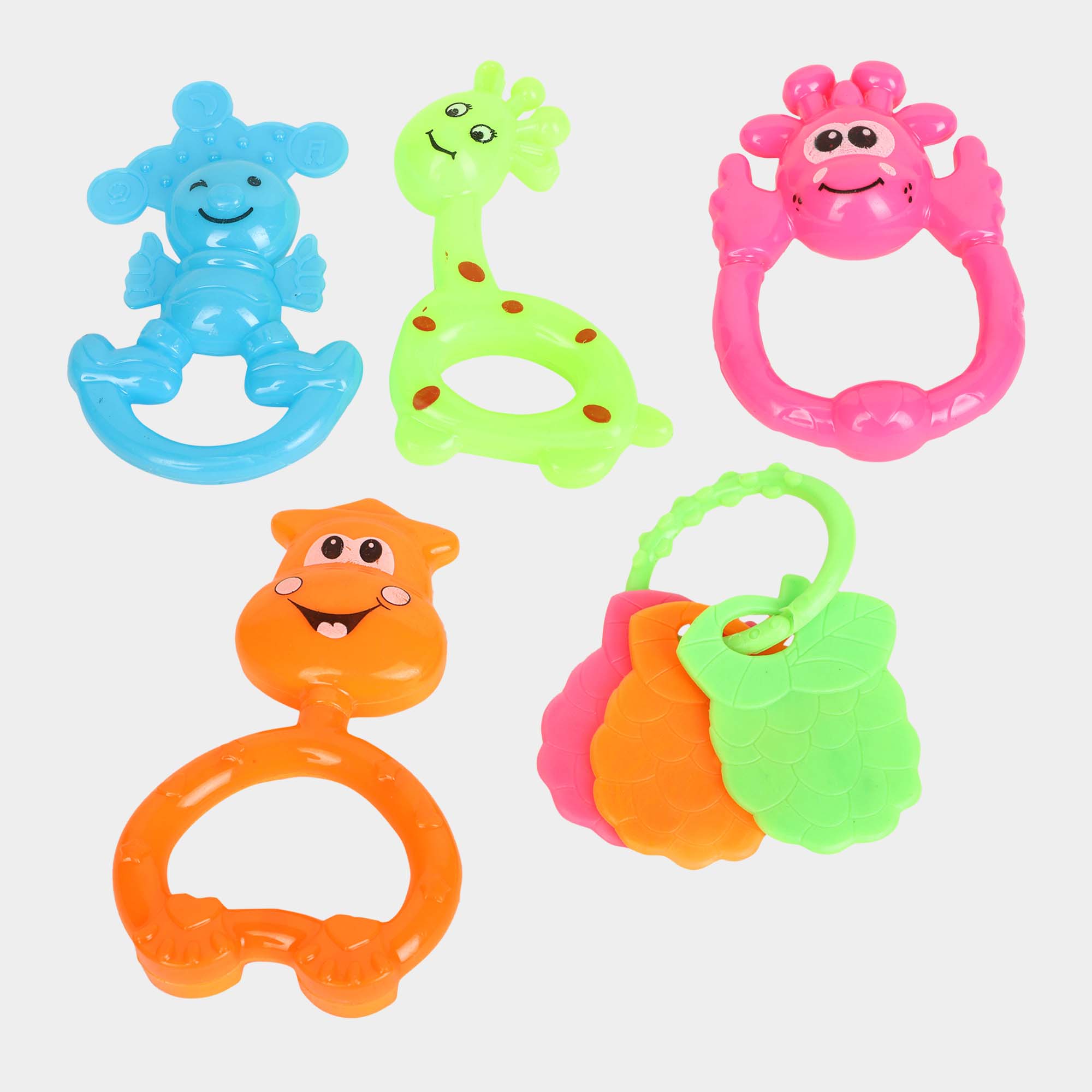 Baby Rattles, Set of 5
