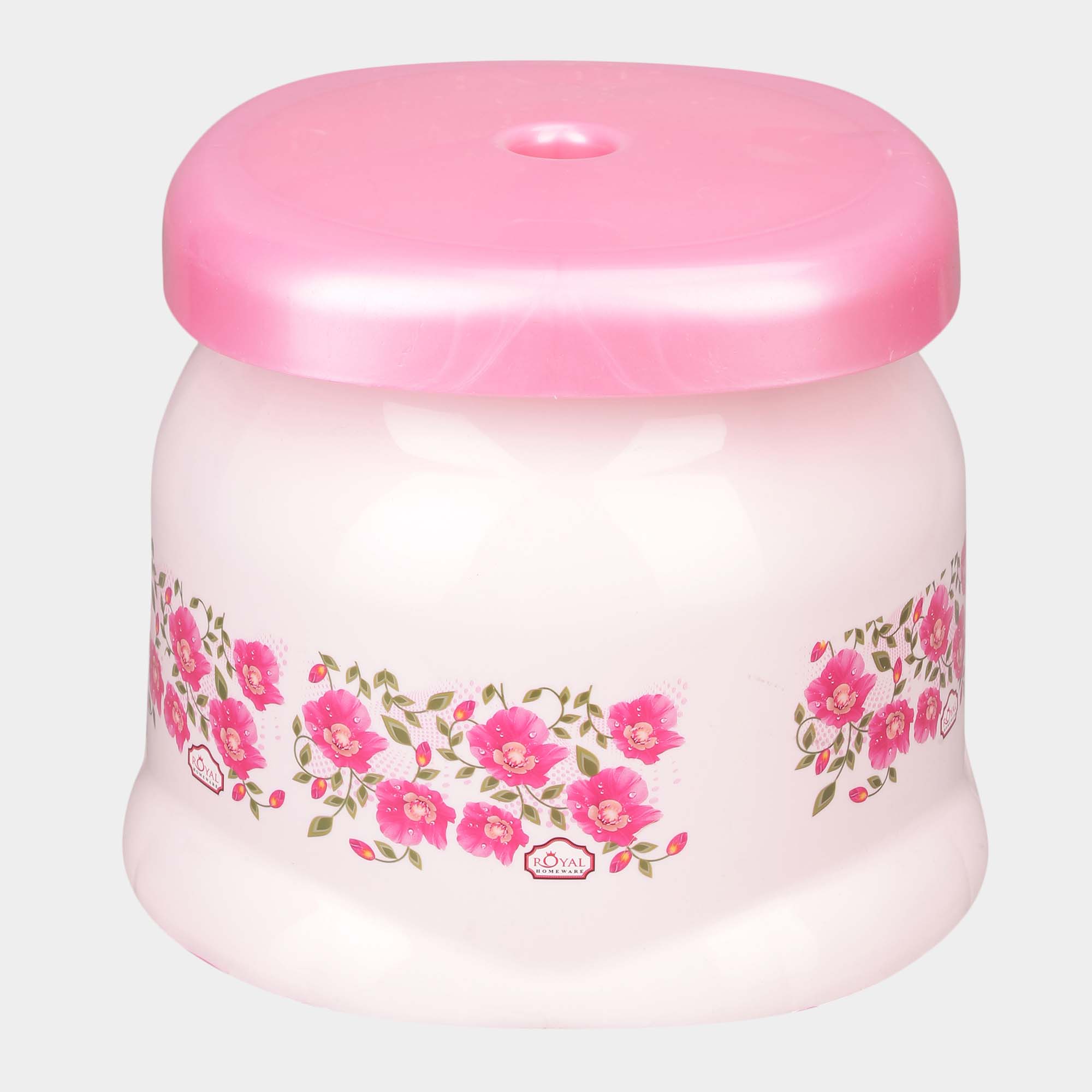 Home Select Pink Plastic Bath Stool | Vishal Mega Mart India