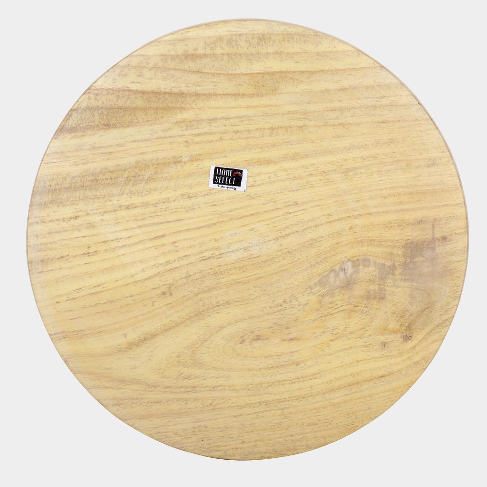 Home Select Round Wooden Chakla | Vishal Mega Mart India