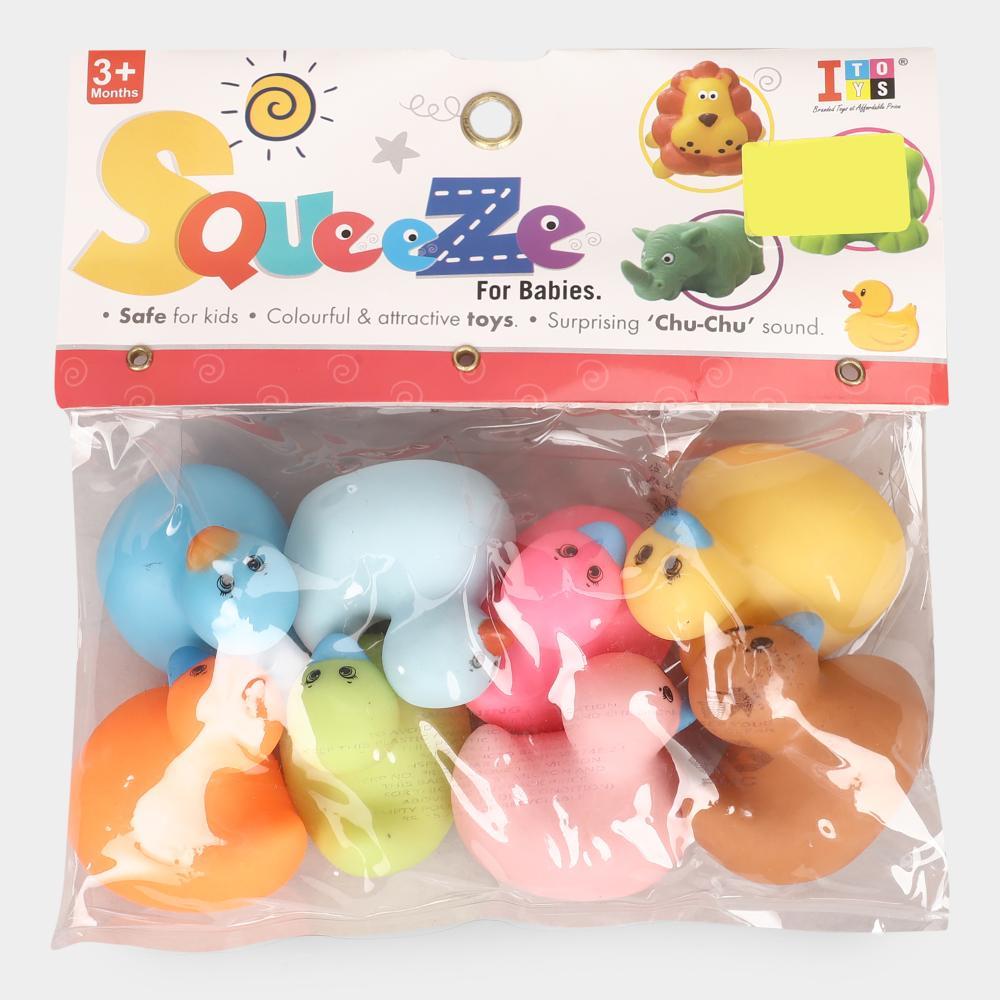 Kid's PVC Squeeze Toy Set of 8