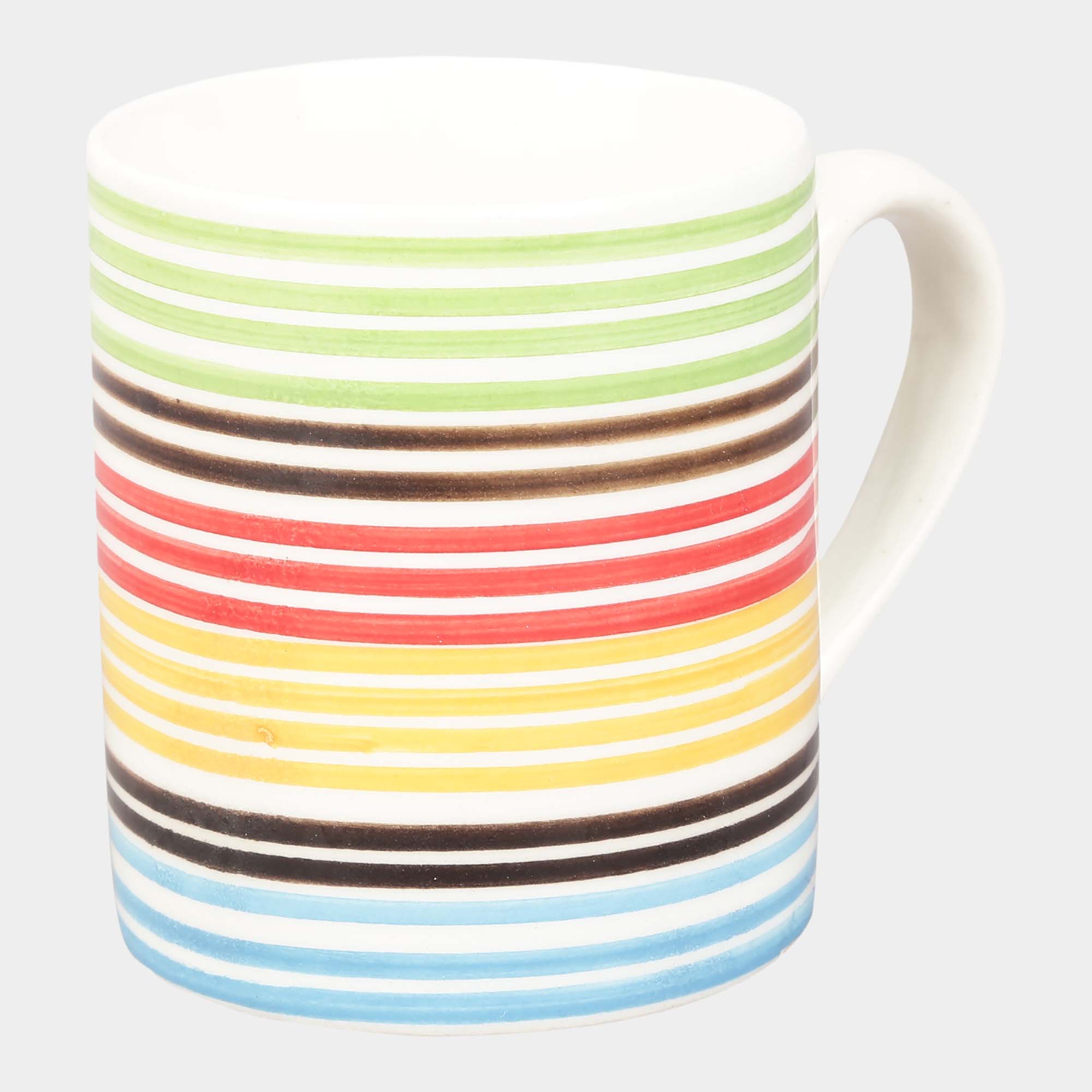 Home Finery 300 ml Stoneware Mini Mug, Hand Painted Color | Vishal Mega ...