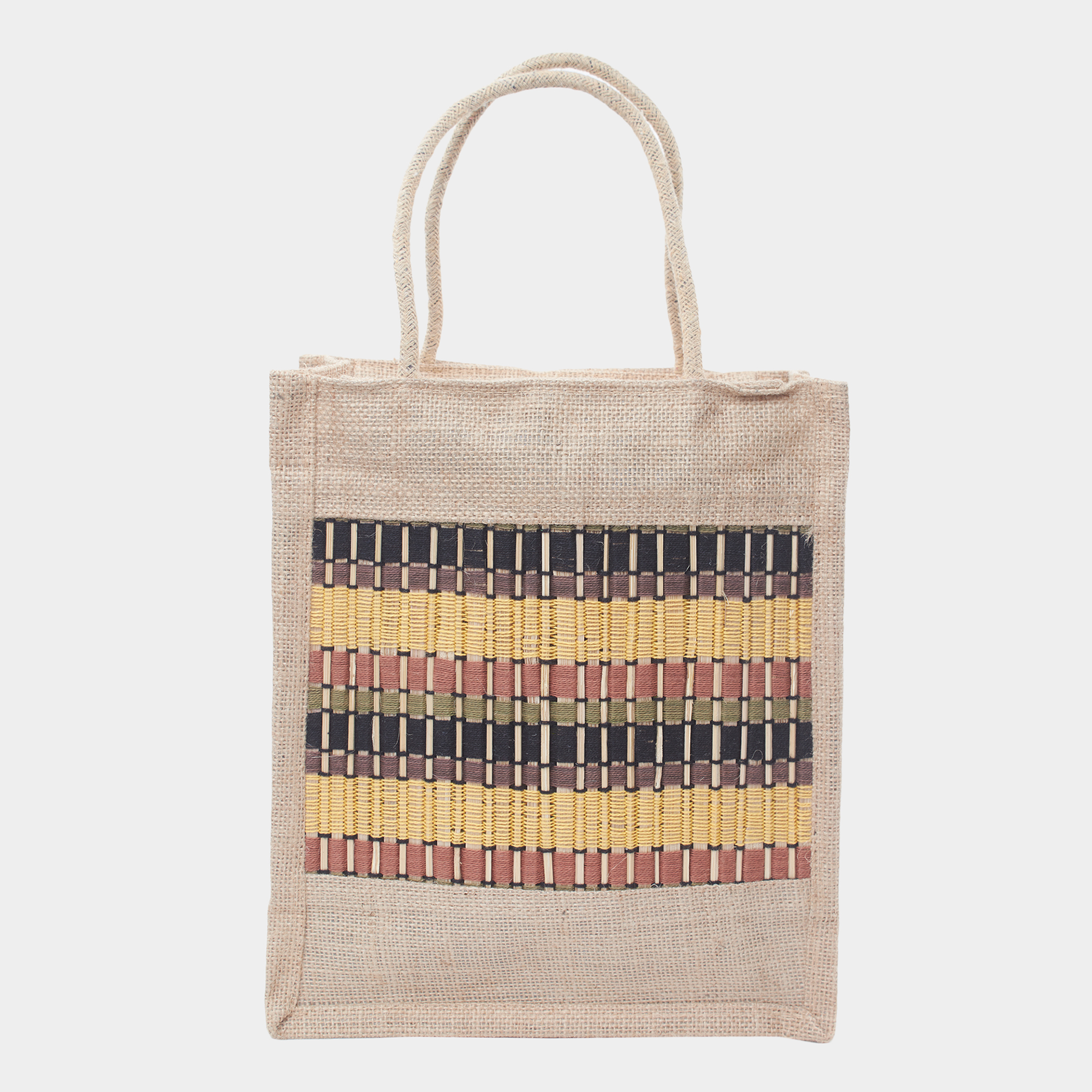 Brink Women's 1 Compartment Jute Small Tote Bag | Vishal Mega Mart India
