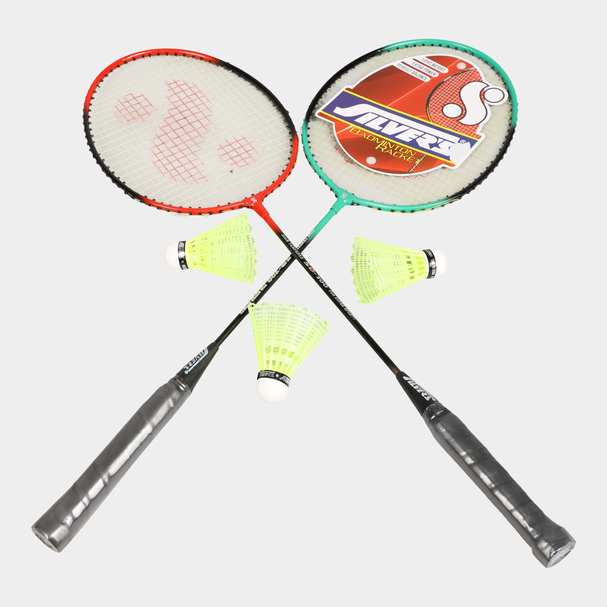 Silver Metal Badminton Set | Vishal Mega Mart India